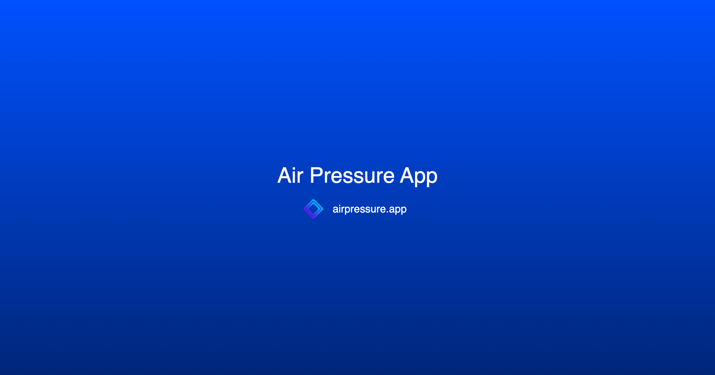 United States National Air Pressure & Forecasts - Air Pressure App